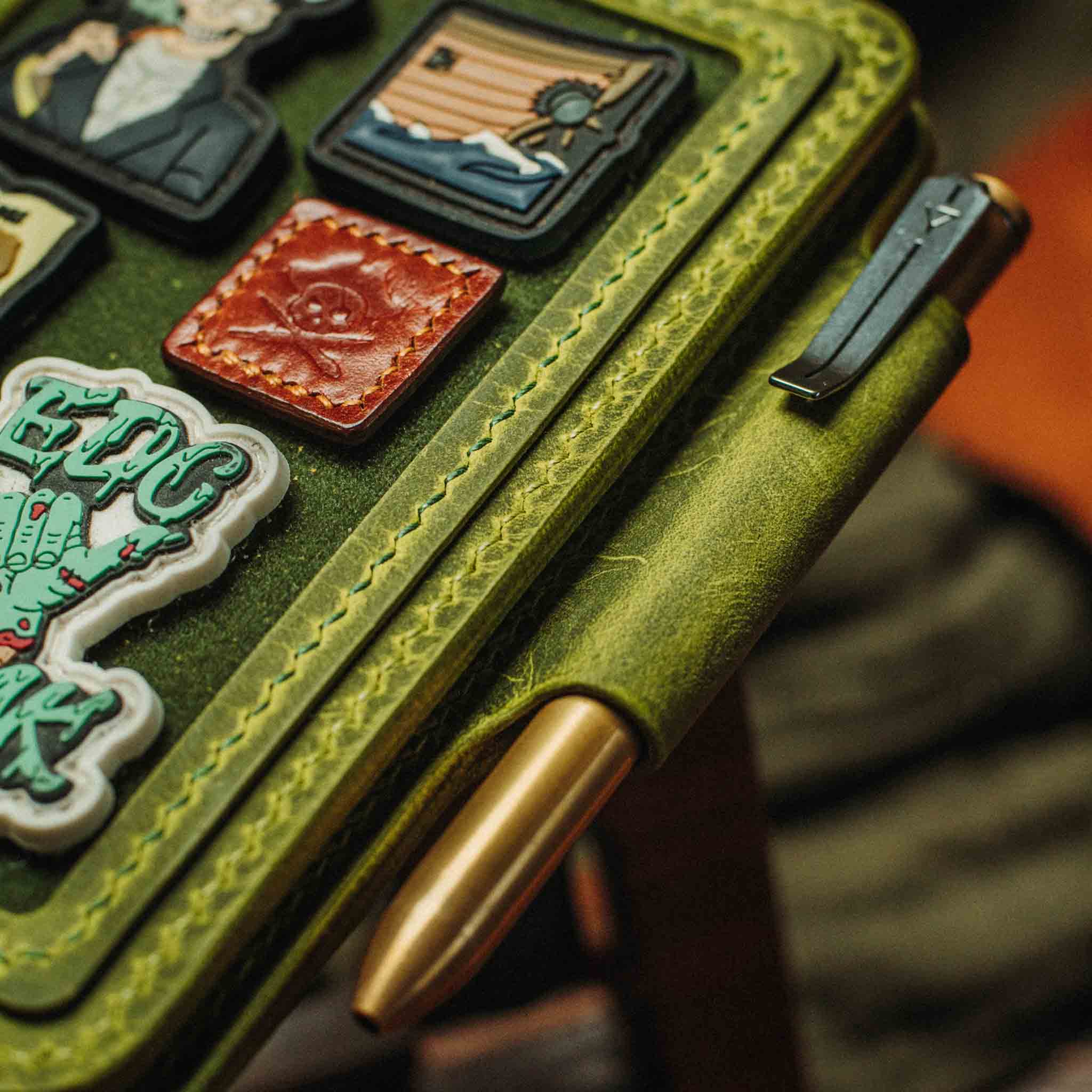 Pirate Goods Quartermaster v2 Passport Wallet – Leather Travel EDC Org